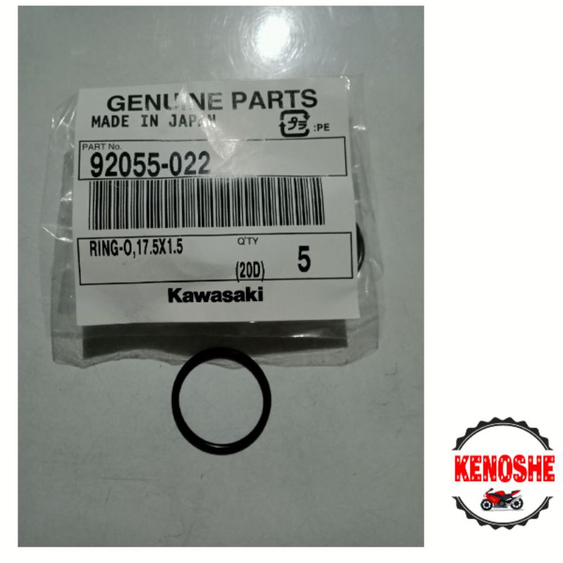 ENGINE SPROCKET ORING GENUINE KAWASAKI BARAKO 1,2,3 (1pc/No individual ...