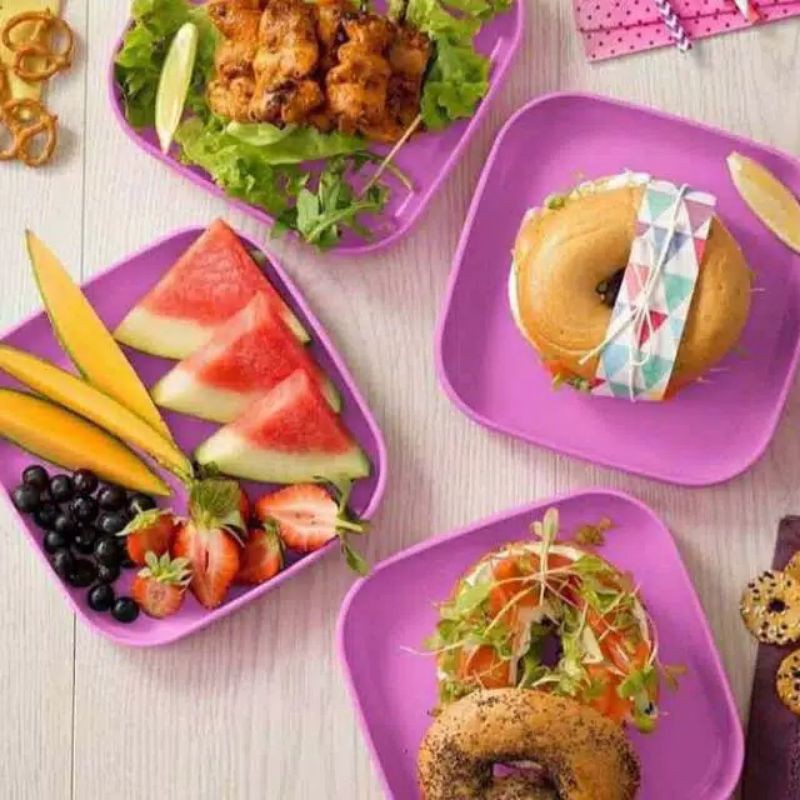 Tupperware Breakfast Plate (4Pcs) | Shopee Philippines