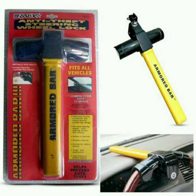 Steering wheel lock steering lock handlebar lock CAR dashboard armored ...