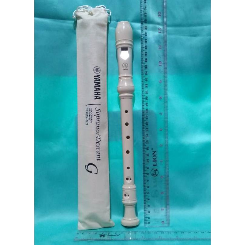 ORIGINAL Yamaha Soprane Recorder Flute | Shopee Philippines