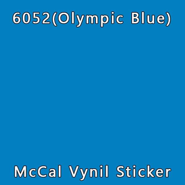 made in taiwan 🇹🇼 McCal Glossy vynil sticker/decals (Black,Blue,White ...