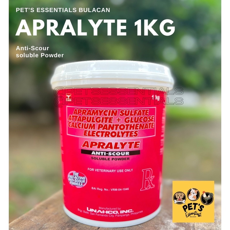 Apralyte 1 kg Anti-scour Soluble Powder | Shopee Philippines