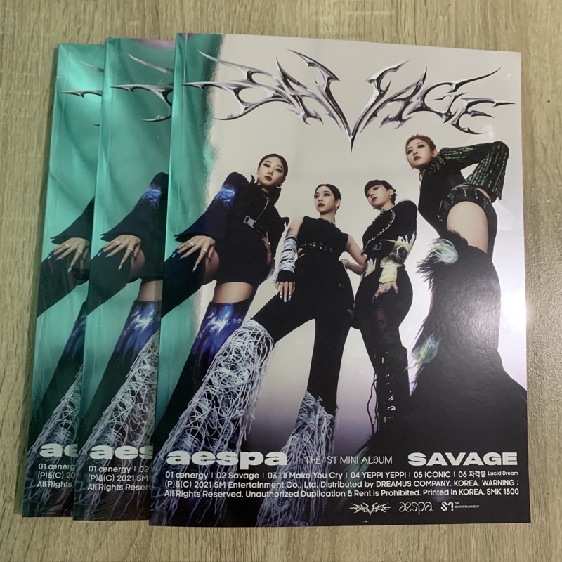 Aespa - 1st Mini Album Savage Hallucination Quest Version Photo Book ...