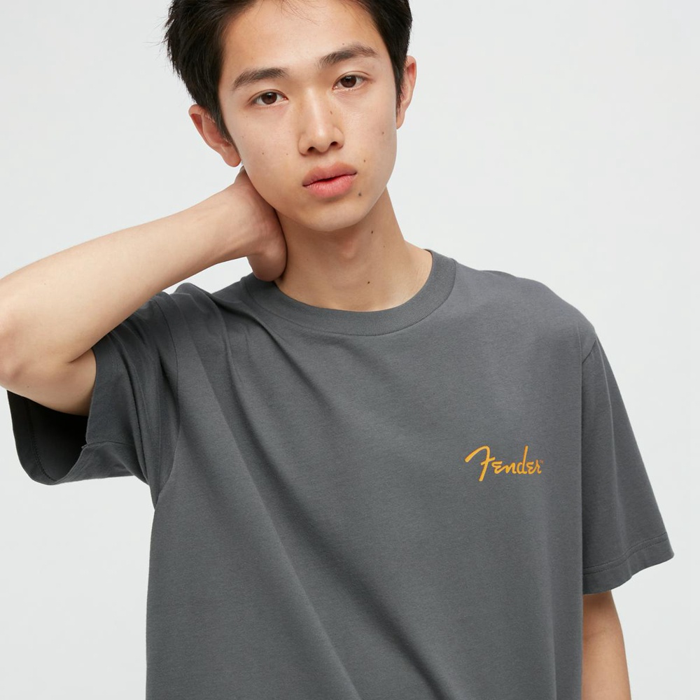 Uniqlo Men's and Women's Couples The Brands Fender Printed Cotton ...