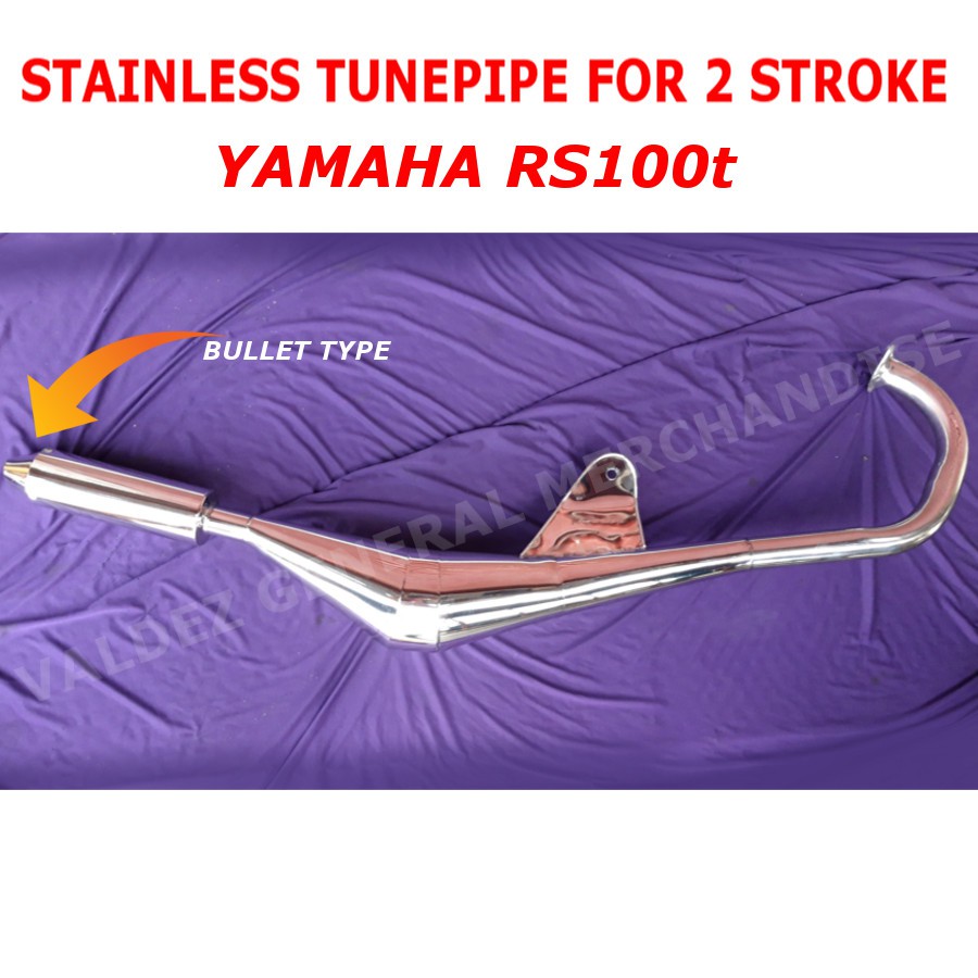 YAMAHA RS100t TUNEPIPE STAINLESS 2 STROKE, TUNE PIPE | Shopee Philippines