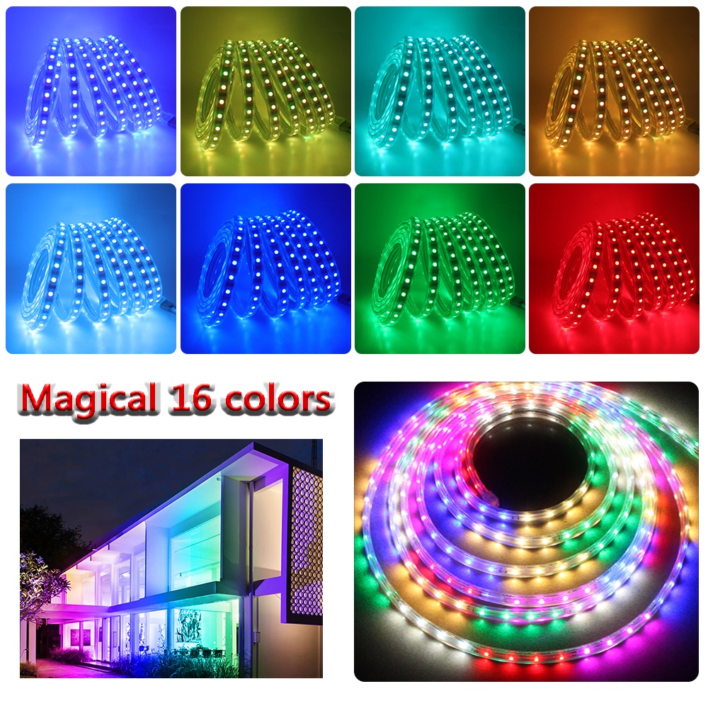 IP68 Waterproof 5M LED Strip Light 12V 5050 SMD flexible Strip Light ...