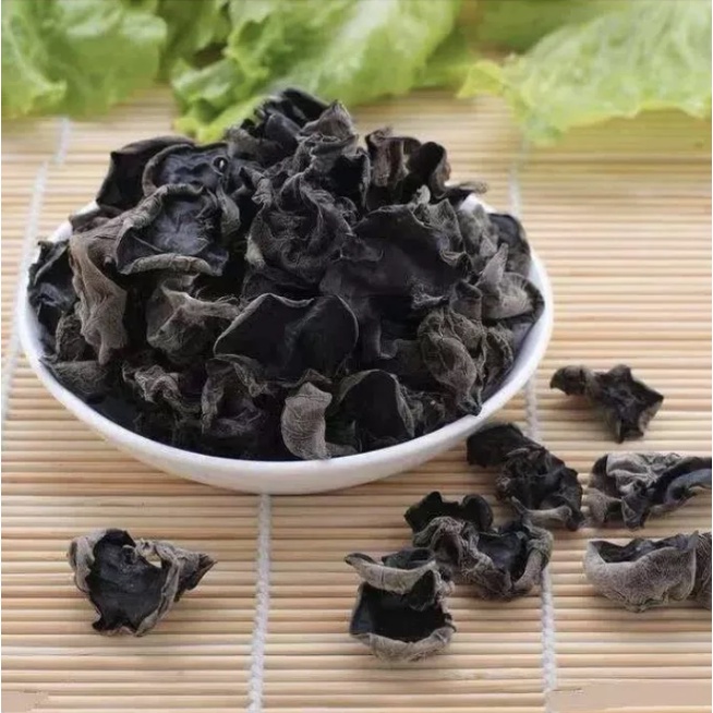 [Premium Quality] Dried Black Fungus 200g (Wood Ear Mushroom / Tenga ng ...
