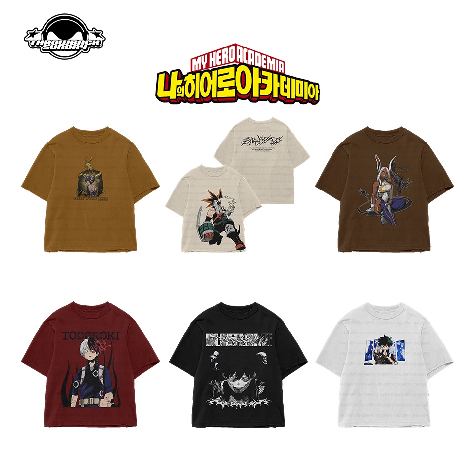 MHA My Hero Academia Collection Tees | Shopee Philippines