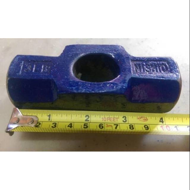 3 LB BODEM HEAD / 3 LB STONE HAMMER / WALL CRUSHER HAMMER CONCRETE ...