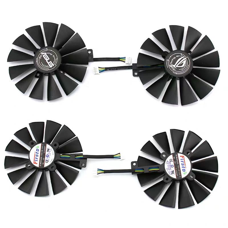 Asus/asus Raptor STRIX RX470 570 RX580 Graphics Card Fan Cooling Fan ...