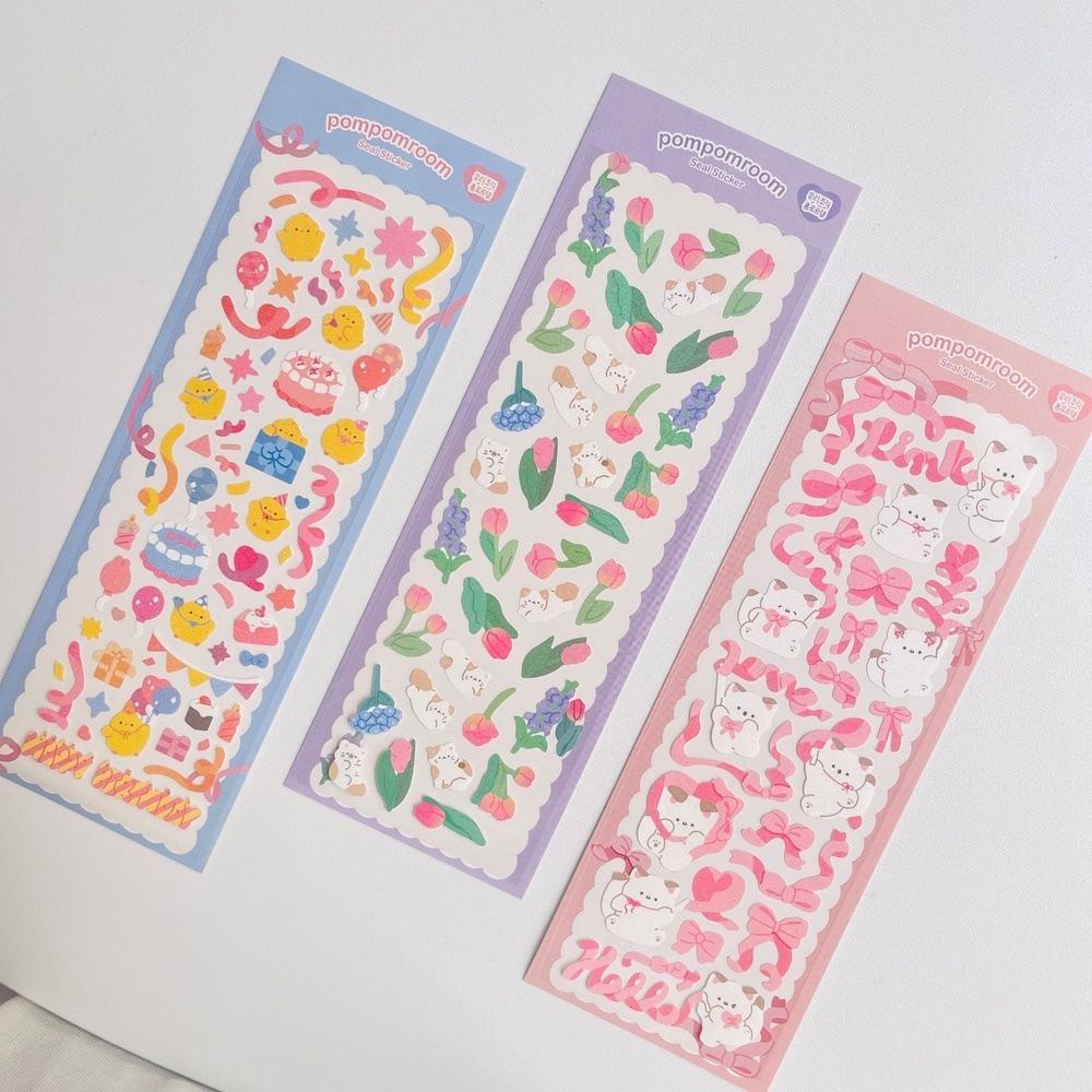 Same Style Laser Cuckoo Card Sticker Transparent Bottom Seiko DIY ...