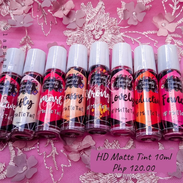 Glamsanity HD Matte Tint | Shopee Philippines