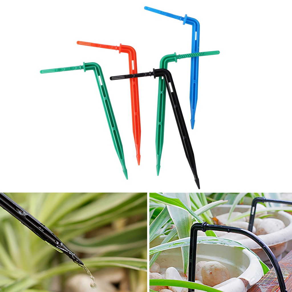 10 Pcs Dripping Arrows Garden Greenhouse Drip Irrigation Emitters Micro ...