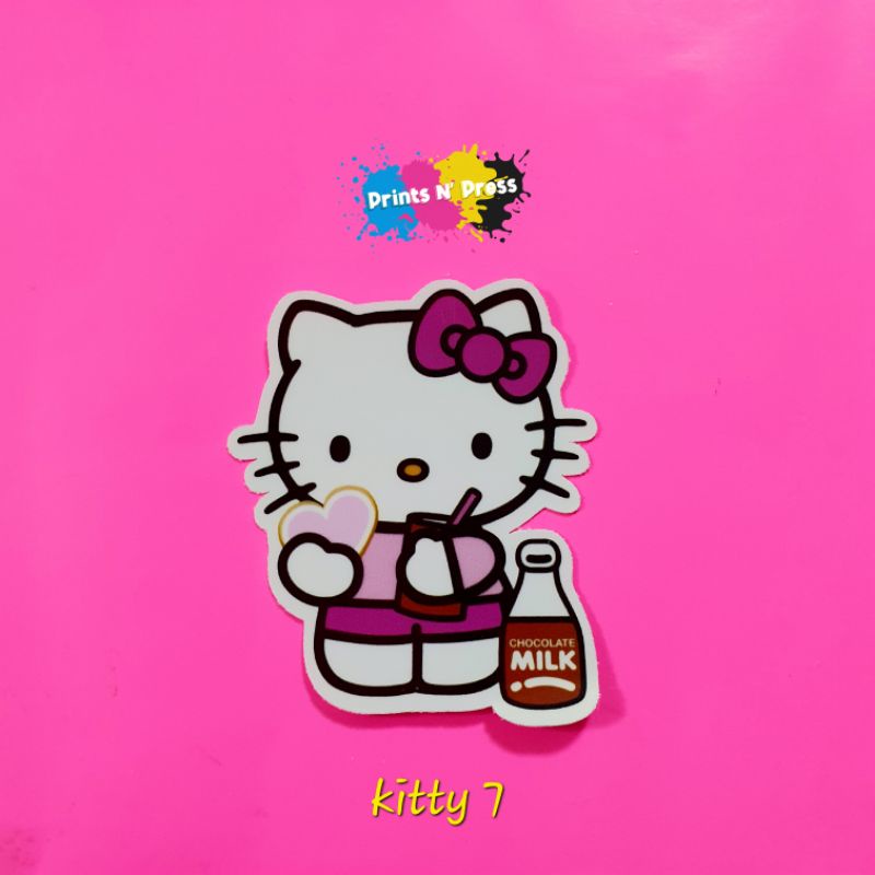 HELLO kitty WATERPROOF STICKER. pls order minimum of 5pcs or P40 total ...