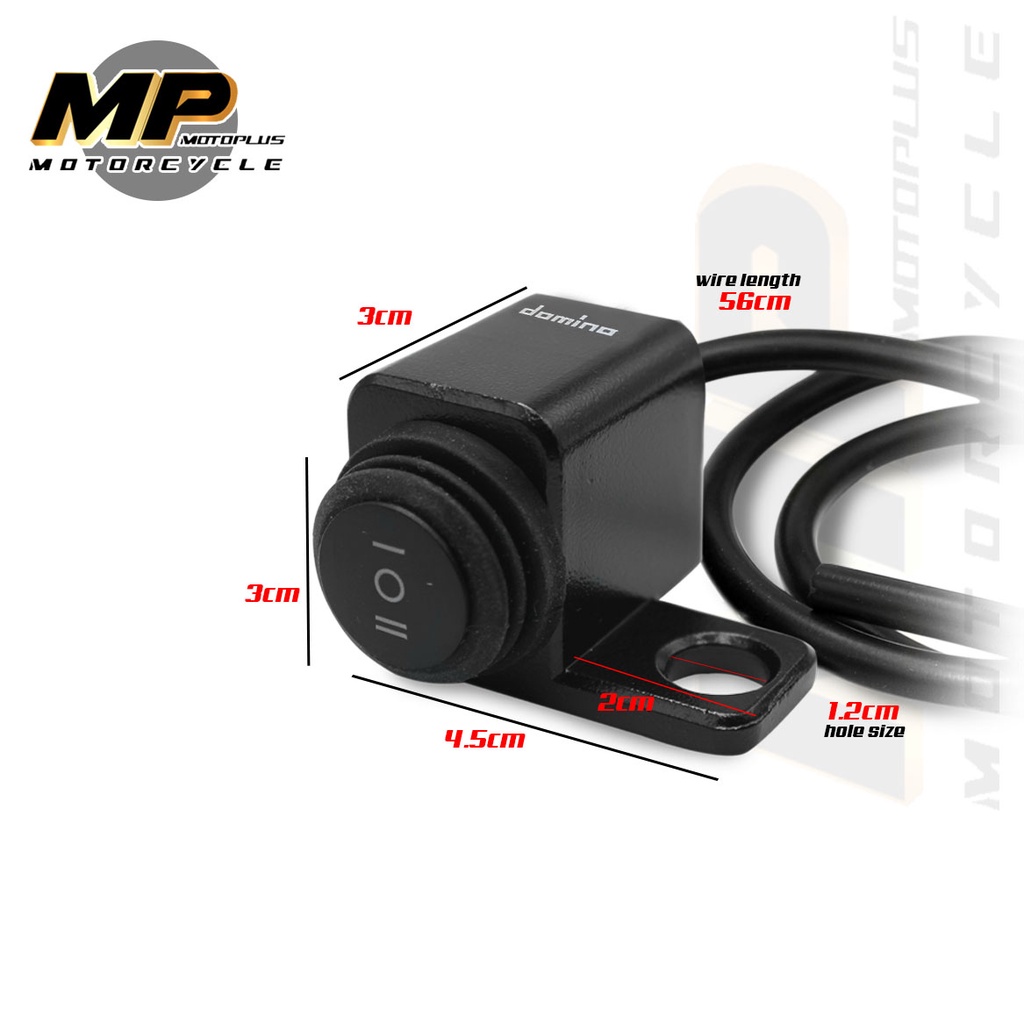 DOMINO MDL SWITCH UNIVERSAL (LEFT & RIGHT SIDE)-MOTOPLUS | Shopee ...