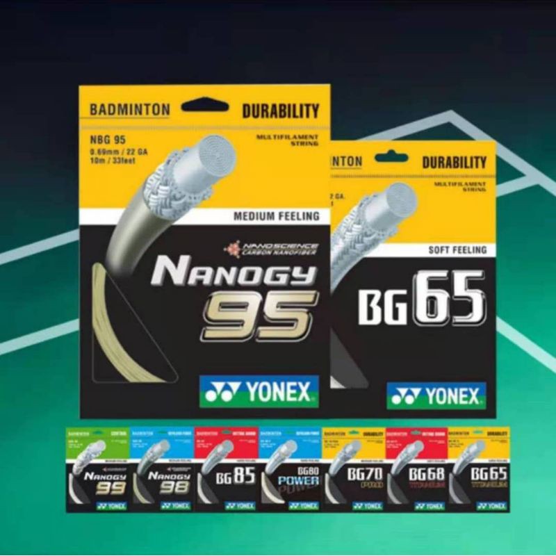 Yonex Nanogy 95 Badminton String | Shopee Philippines