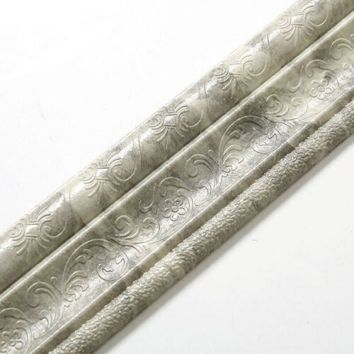 3d Self Adhesive Waterproof Wall Paper Skirting Floral Decor Molding