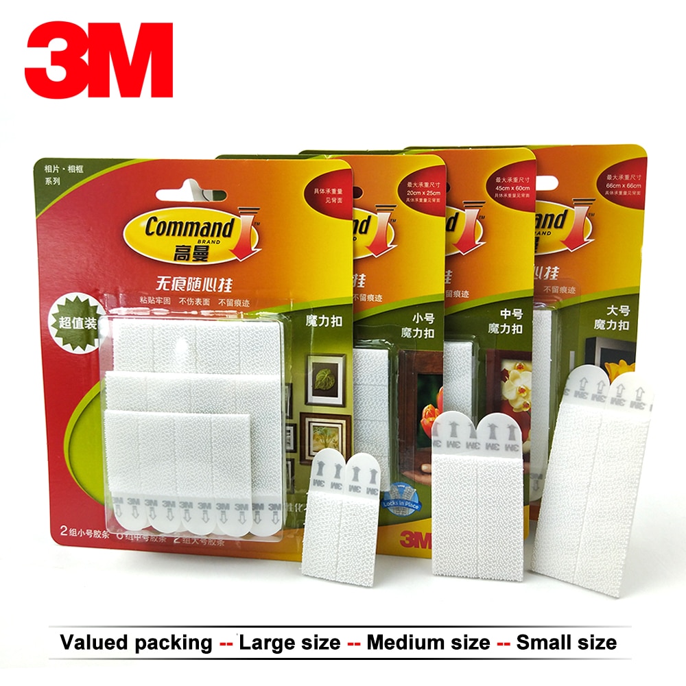3M Command Damage-Free Picture & Frame Hanging Strips Command Strips ...