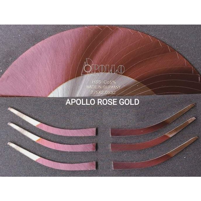Apollo Rose Gold Circular Saw Blade 275mm Diameter | Shopee Philippines
