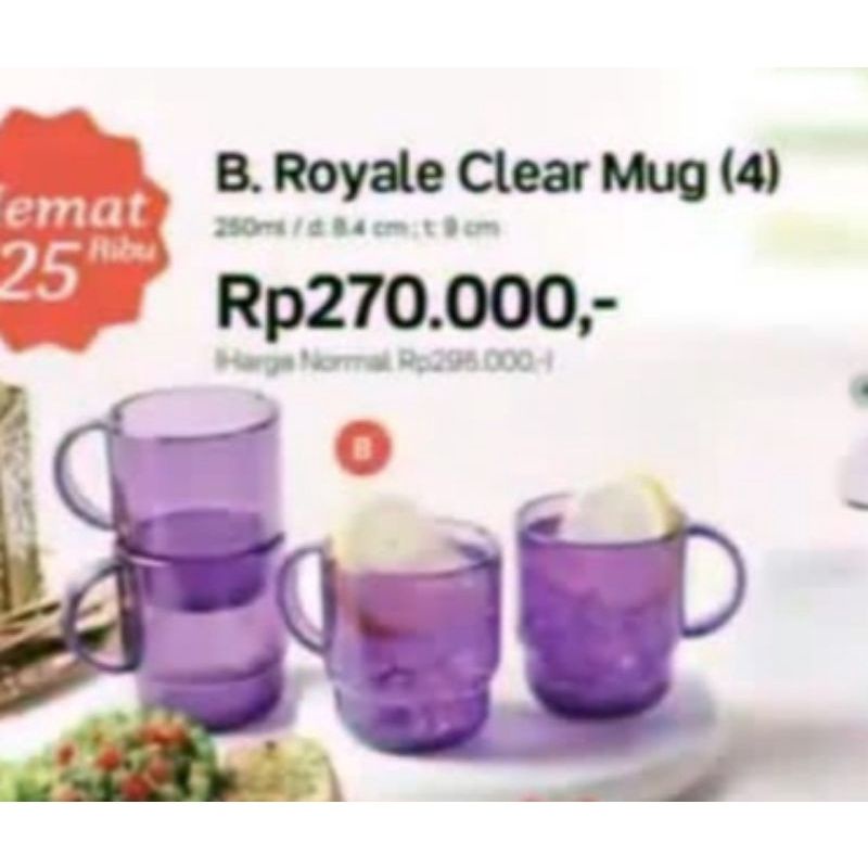 Royale clear mug**** | Shopee Philippines