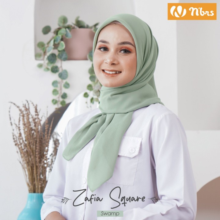 20% Discount YESS NIBRAS HIJAB All Four VOAL ZAFIA SQUARE Easy Form ...