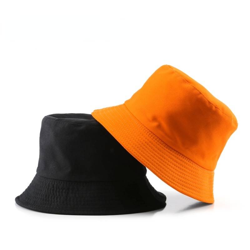 plain hat reversible bucket hat for women 18 colors solid color hat sun ...