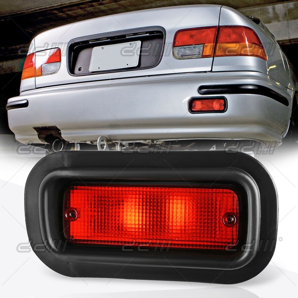 Rear Bumper Fog Light Fog Lamp Honda Civic SR4 SR4 SH4 EF EG EG6 EG9 EK ...