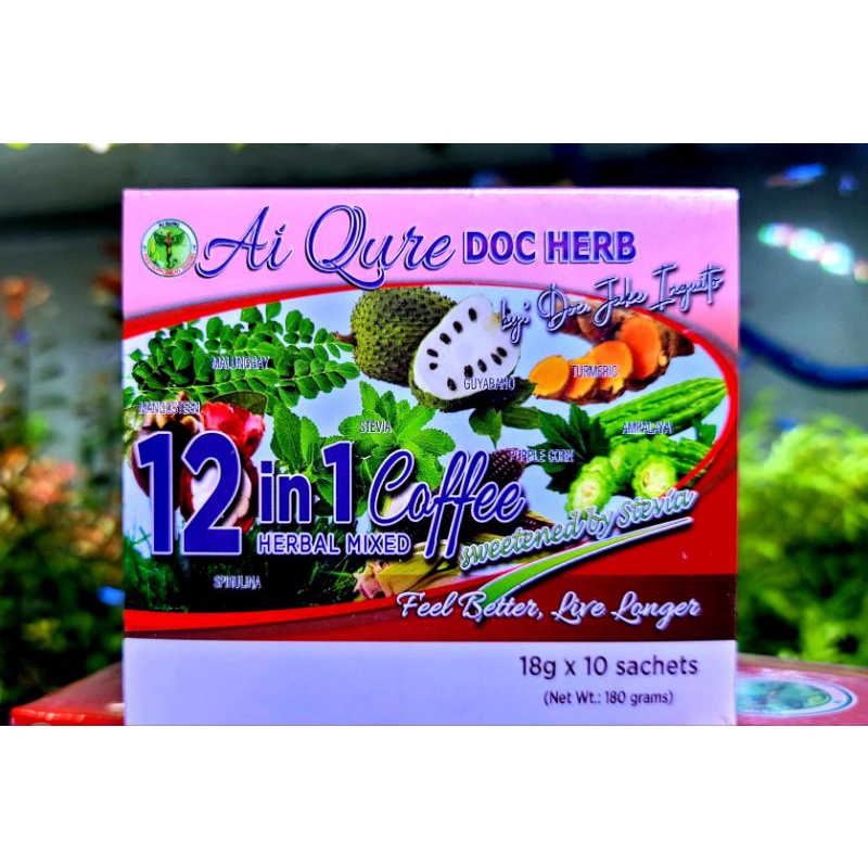 I Qure Coffee 12in1 (10sachet) | Shopee Philippines
