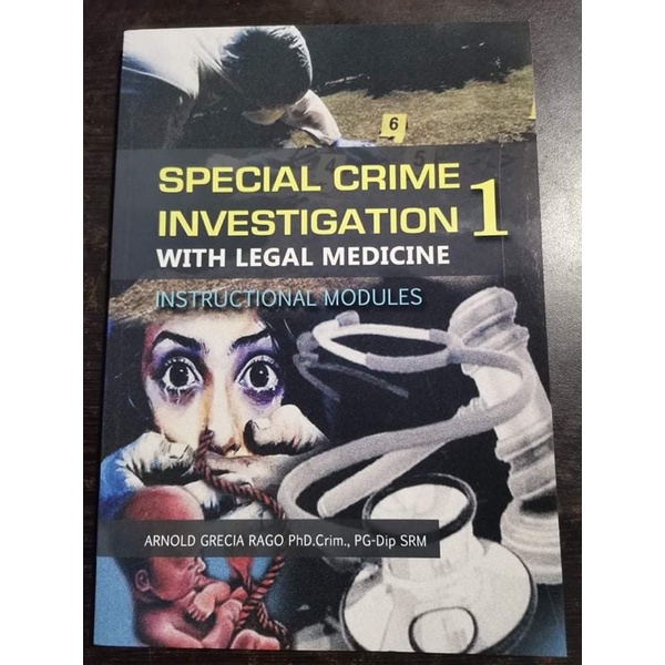 SPECIAL CRIME INVESTIGATION 1 WITH LEGAL MEDICINE INSTRUCTIONAL MODULES ...
