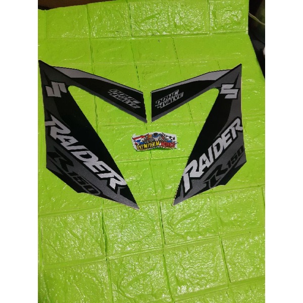 Decal,under cowling upper Left and Right (Raider fi 150) | Shopee ...