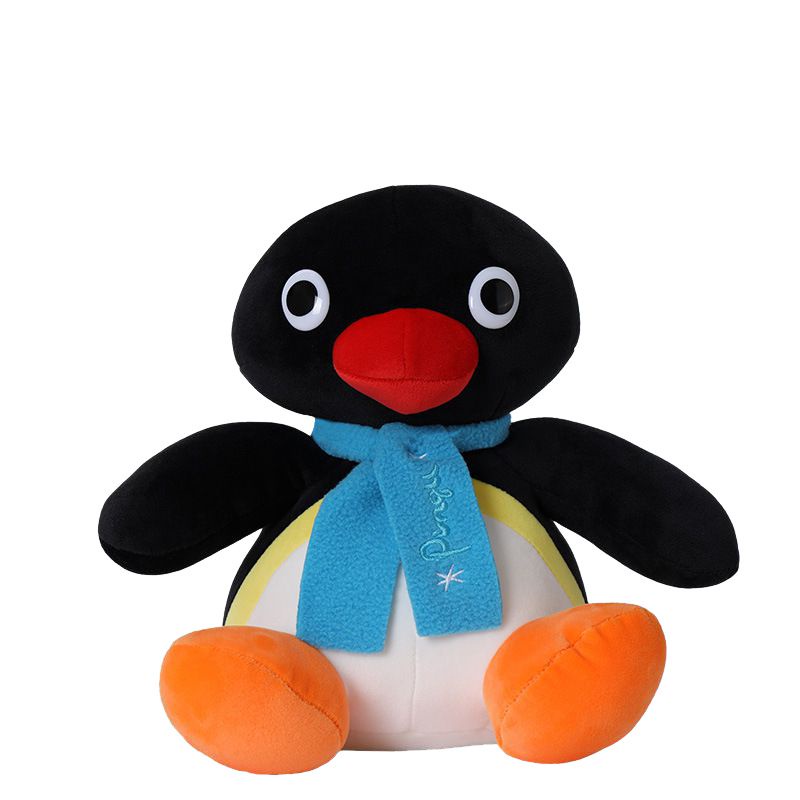 Movie Pingu Brother And Sister Plush Toy Soft Stuffed Animal Doll Bag ...