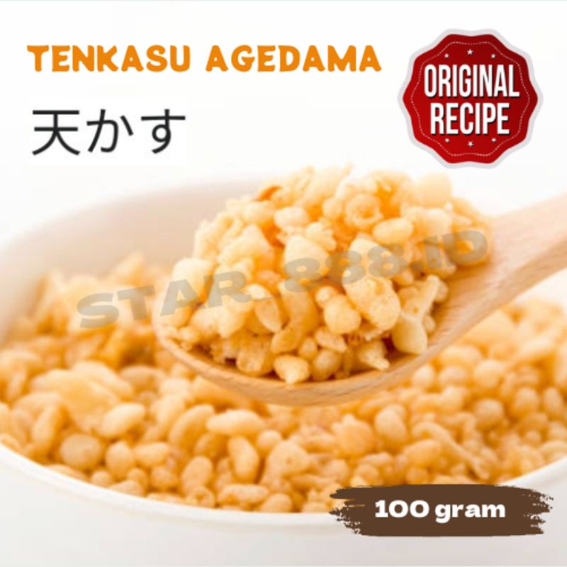 Tenkasu Agedama Tempura Crunchy Bits Topping Udon Sushi Halal 100gr ...