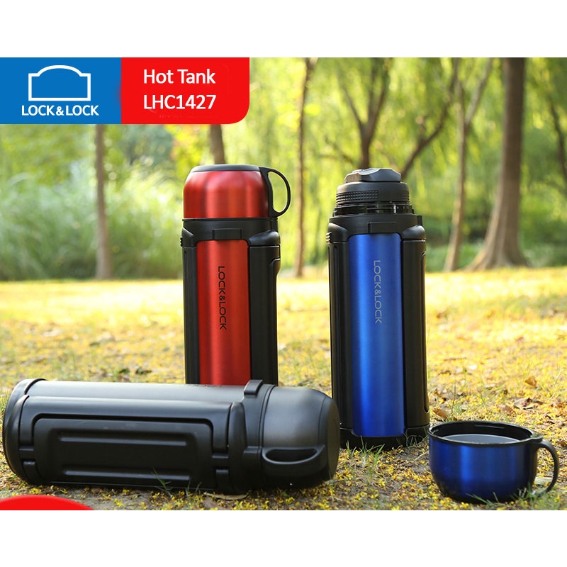 Lock&lock New Giant Hot Tank LHC1427 1.8 liter thermos bottle | Shopee ...