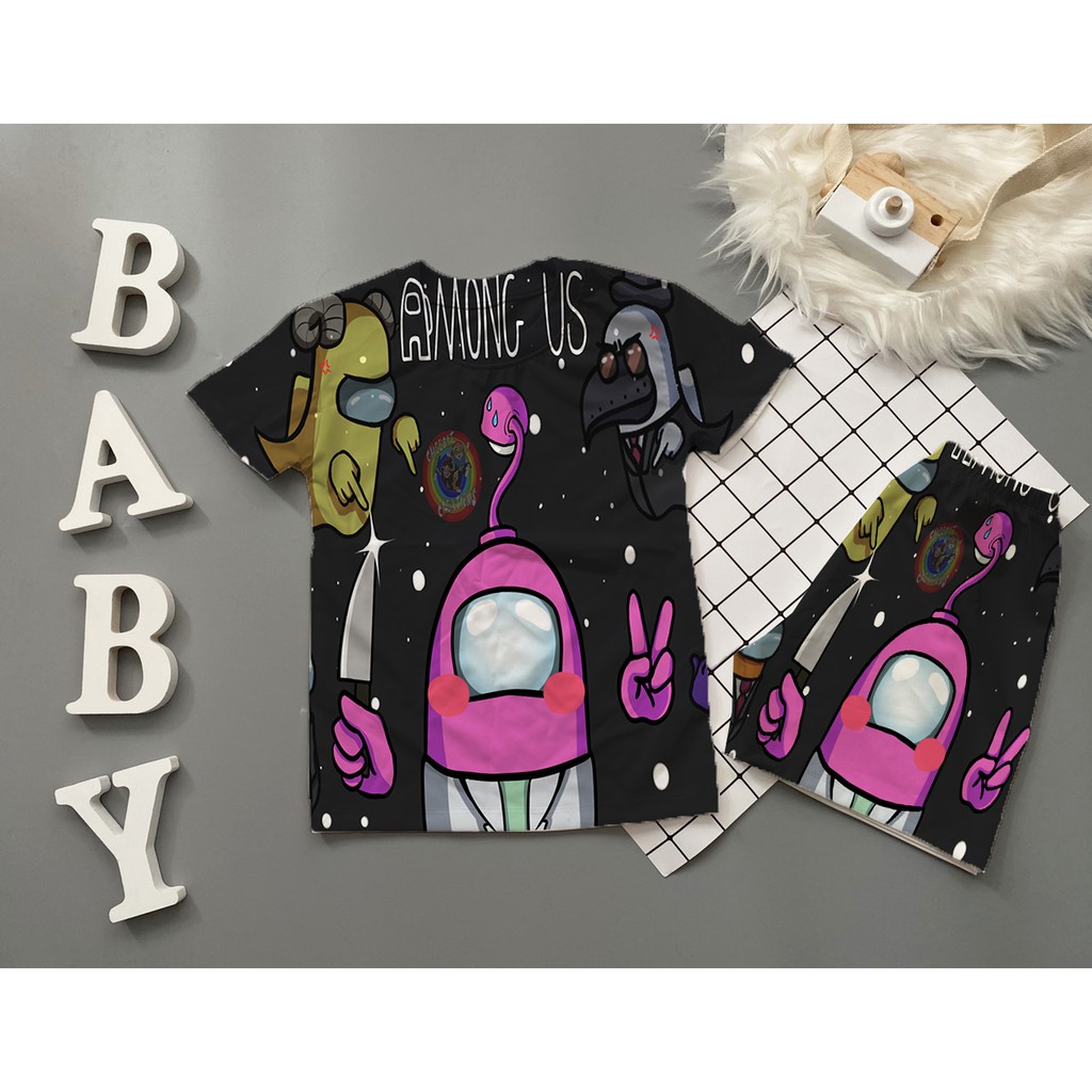 Cool AMONG US Printed Suit For Boys | Shopee Philippines