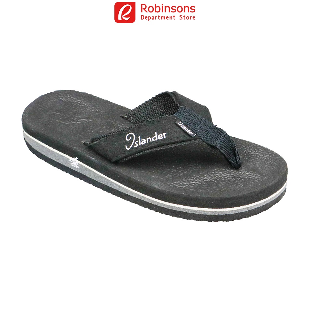 Islander Boys Slippers BenzBX (Black) | Shopee Philippines
