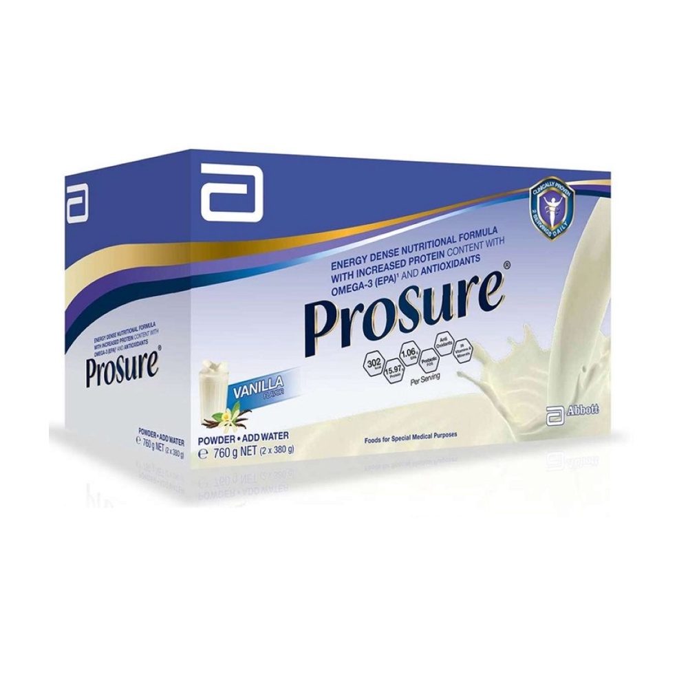 PROSURE Vanilla Milk Formula for Adult 2x380g | Shopee Philippines