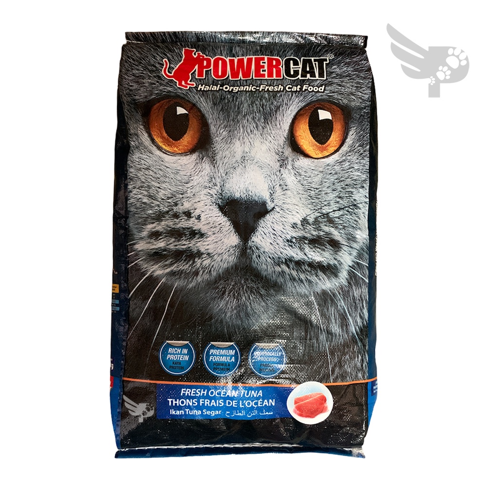 Powercat Fresh Ocean Tuna 8kg - Halal / Organic / Fresh Cat Food - For ...