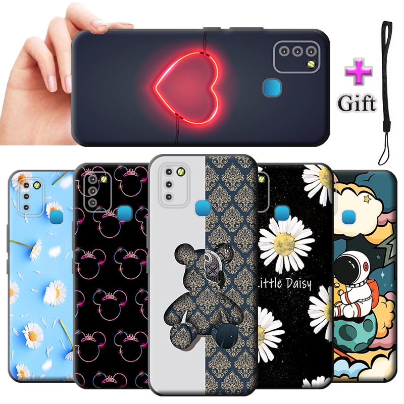 Infinix Smart 5 X657 X657C Case Painted Soft Silicone TPU Cartoon Case ...