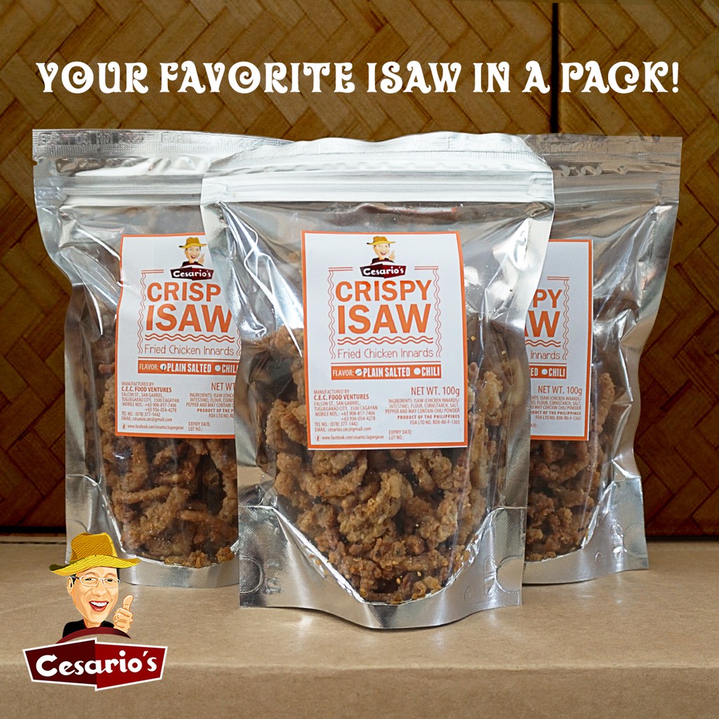 Cesario's Crispy Isaw 100 grams | Shopee Philippines