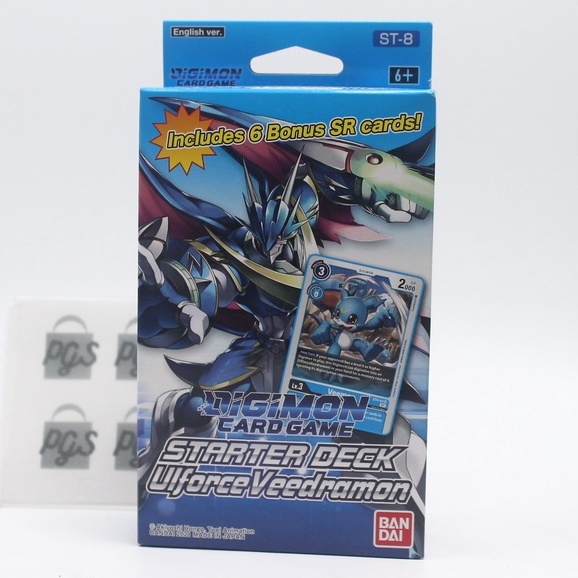 digimon card game starter deck Ulforce Veedramon st-8 English | Shopee ...