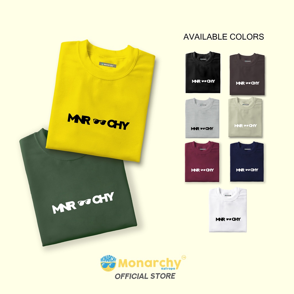 Monarchy Official Logo Tees Vol. 3 Middle Glass Men's T-Shirt Unisex ...