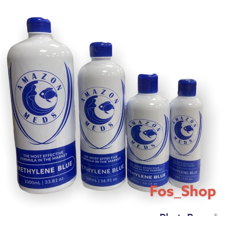 Amazon Meds Methylene Blue Aquarium Accessories for Fish Tank (150ml, 300ml, 500ml) | Shopee ...