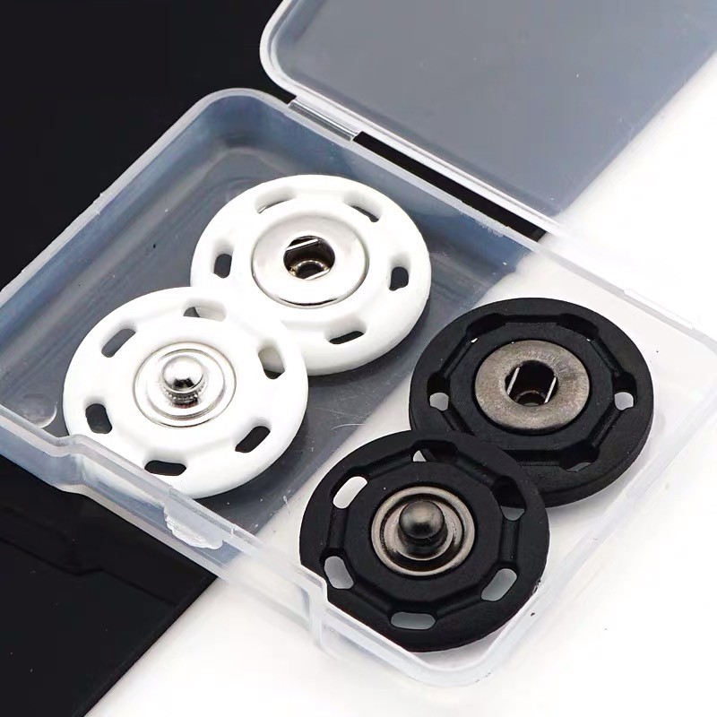 Nylon Snap Button Box 6 Pcs Snap Button Coat Snap Button Large Cashmere ...