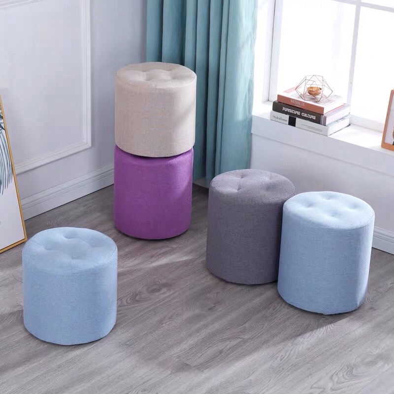 Small stool household low bench solid wood sofa in the sitting room ...