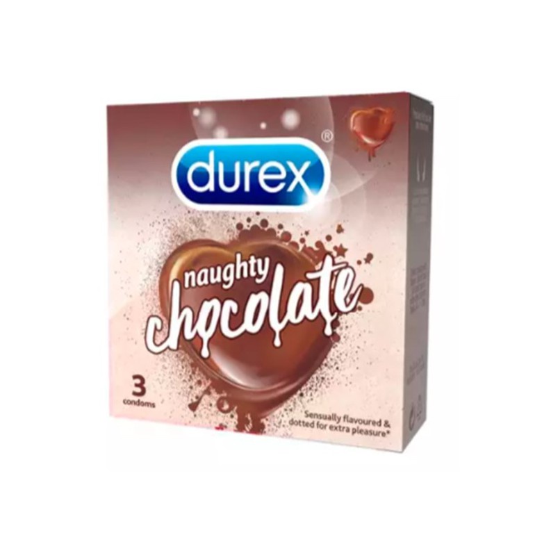 Durex Naughty Chocolate 3s | Shopee Philippines