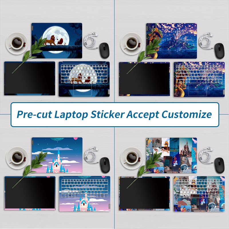 Pre-cut Lenovo Thinkpad Laptop Skin Sticker Cover Decals Disney Design ...