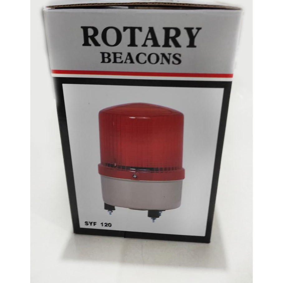 Rotary Beacons Revolving Red Light (Small) | Shopee Philippines