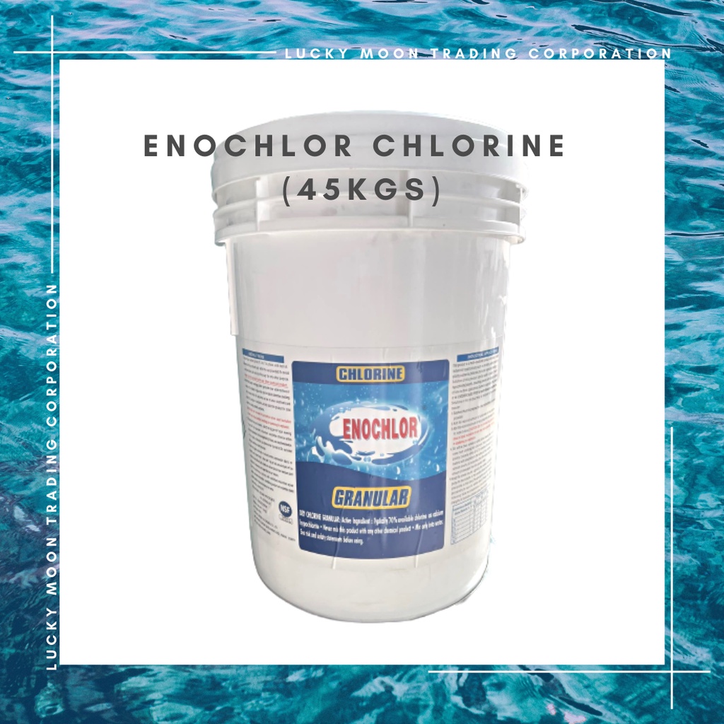 LMTC Swimming Pool Suplies ENOCHLOR Chlorine (45KGS)(MADE IN CHINA ...