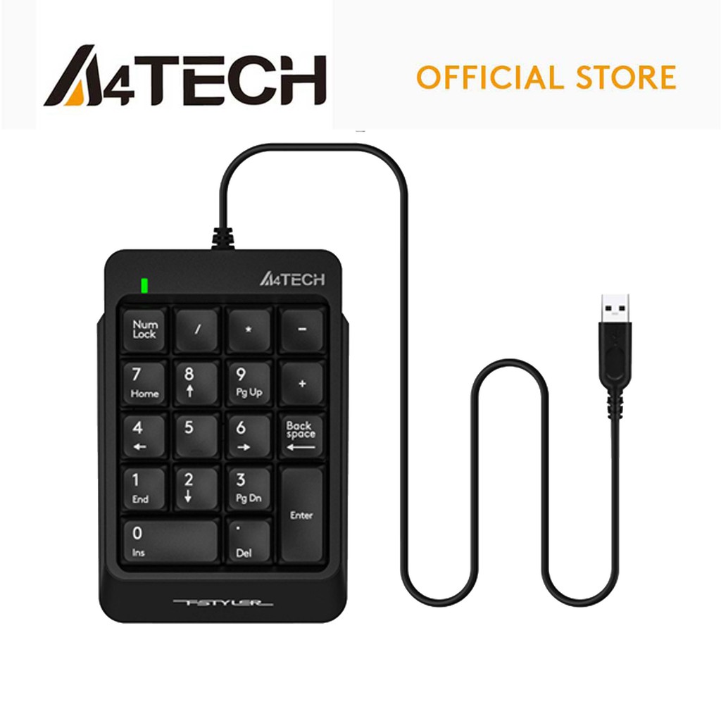 A4Tech FK-13P Wired USB Numeric Keypad | Shopee Philippines