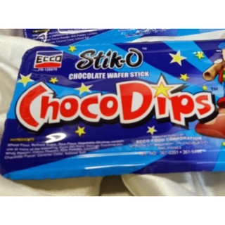 Stick-O choco dips chocolate wafer stick PER PIECE | Shopee Philippines